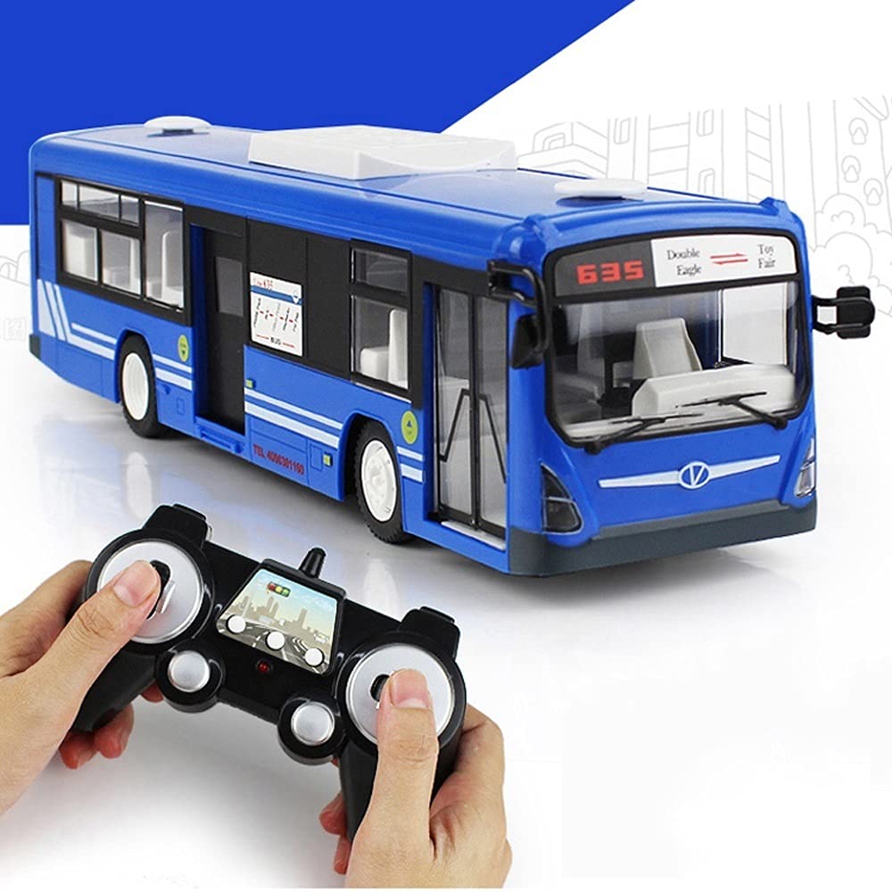 Buy FMOPQ Remote Control School Bus Toy 2.4GHz Wireless RC Bus Express ...