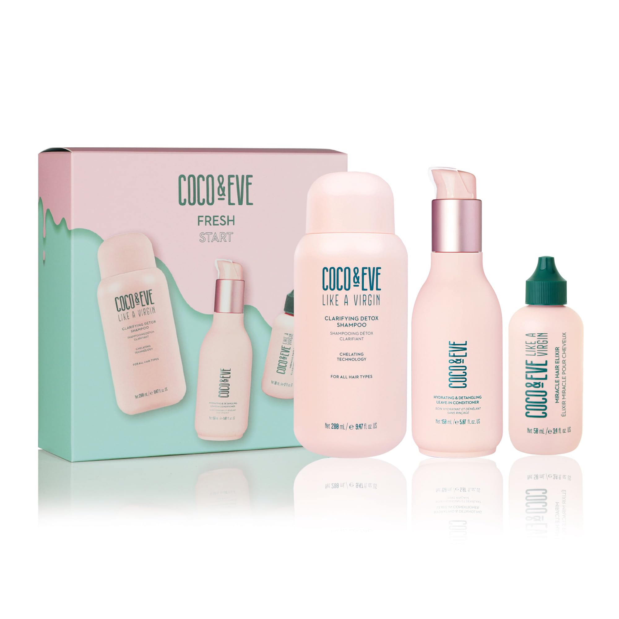 Amazon.com : Coco & Eve Fresh Start Set : Beauty & Personal Care