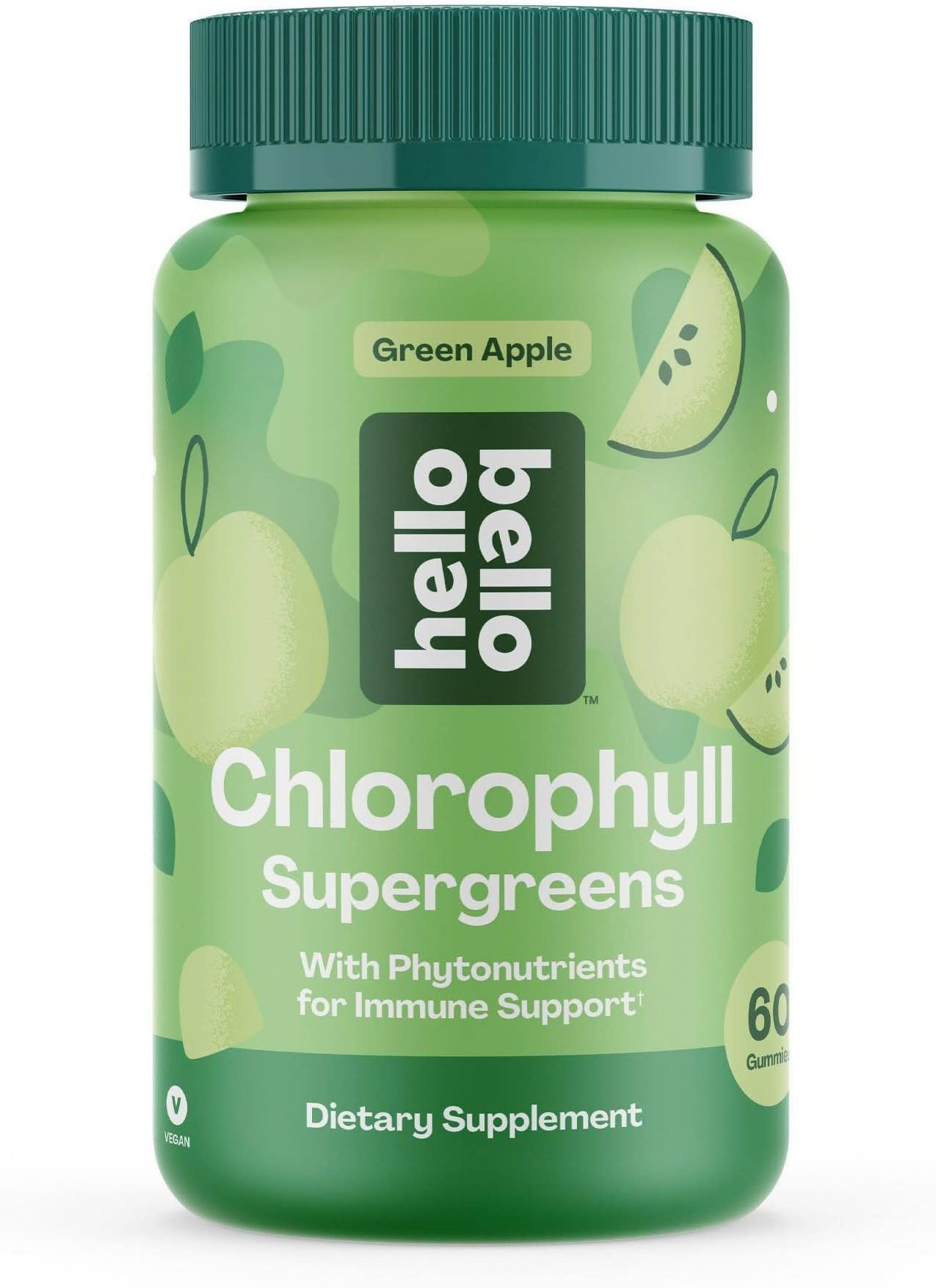Amazon.com: Hello Bello Chlorophyll Supergreens Gummy Vitamins - Vegan ...