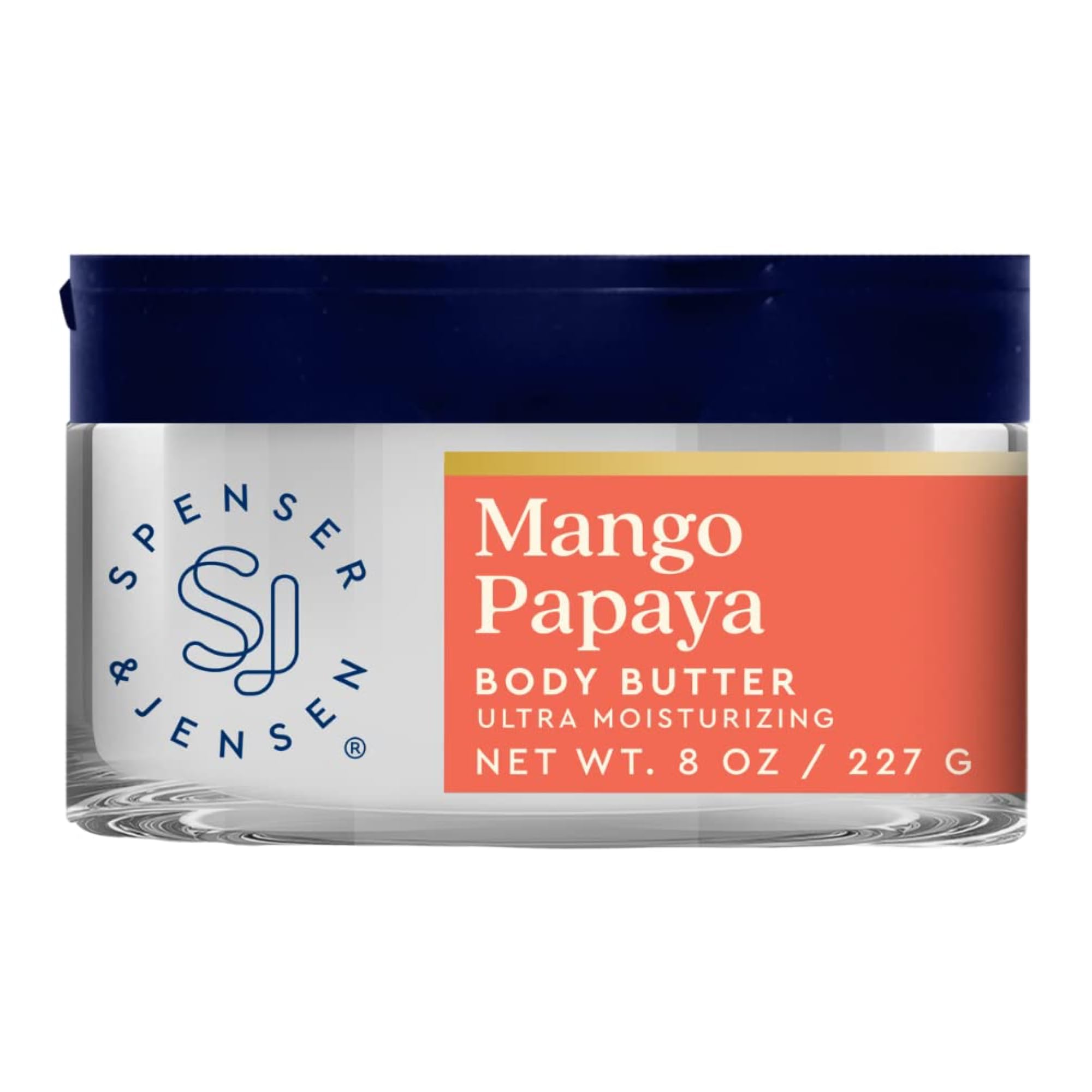 Amazon.com : Spenser & Jensen Hydrating Mango & Papaya Body Butter ...