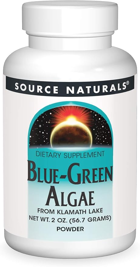 Amazon.com: Source Naturals Blue-Green Algae from Klamath Lake, with ...
