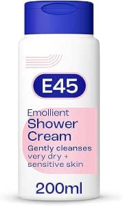 E45 Shower Cream for Dry, Sensitive, and Itchy Skin - Moisturising Body ...