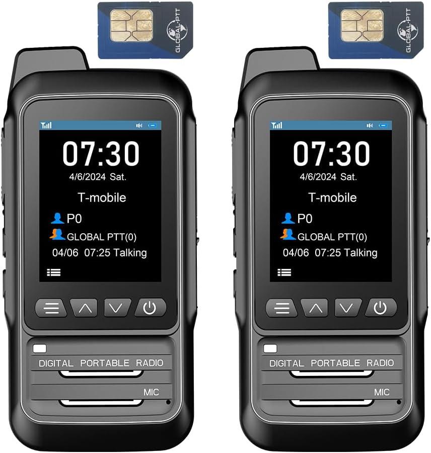 Amazon.com: Wurui TXQ Global-ptt P0 4G LTE walkie talkies Waterproof ...