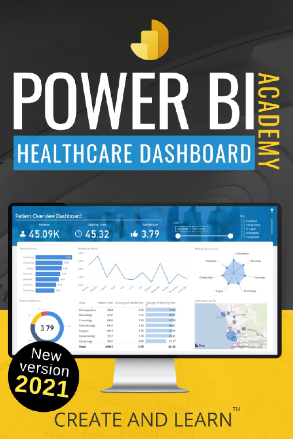 Amazon | Power BI Academy - Healthcare: Step-by-step guide to create an ...