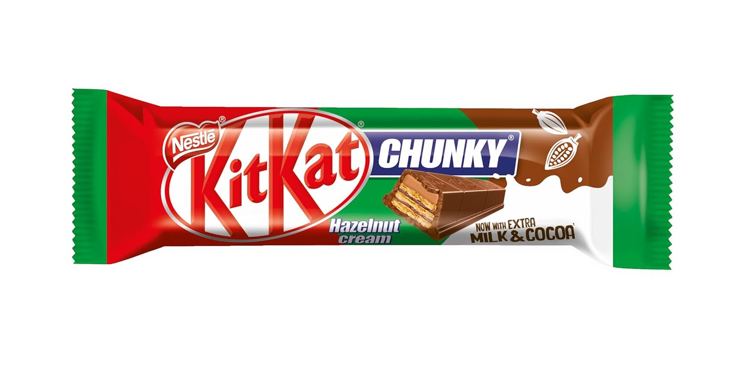 KIT KAT Chunky Chocolate Hazelnut, 42 G, Pack of 1 : Amazon.in: Grocery ...