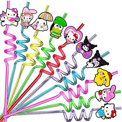 Amazon.com: 24 Reusable Farm Animal Plastic Straws Chicken Sheep Horse ...