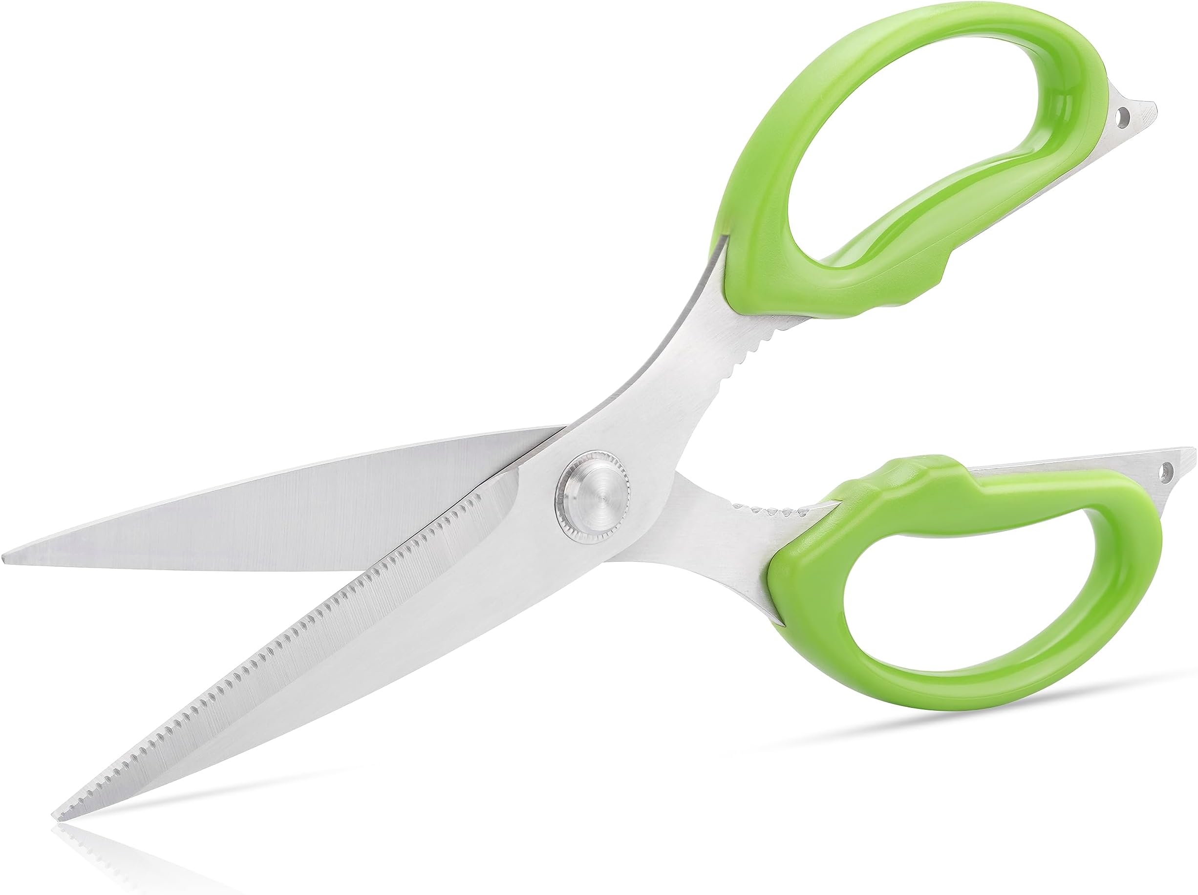 Amazon.com: Acelone Kitchen Scissors(Light Green) and Poultry Shears ...