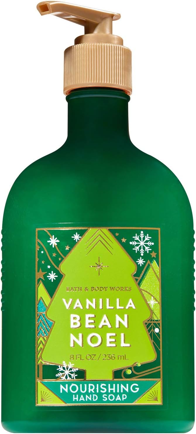 Amazon.com : Bath and Body Works VANILLA BEAN NOEL Nourishing Hand Soap ...
