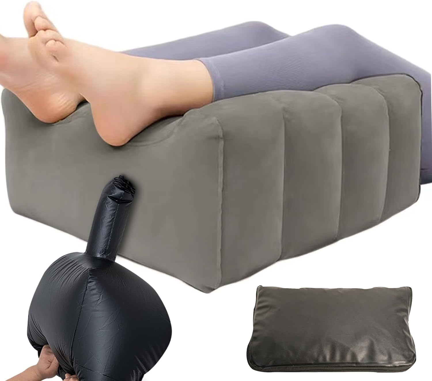 Amazon.com: Utulny Inflatable Leg Elevation Pillows for Swelling, Wedge ...