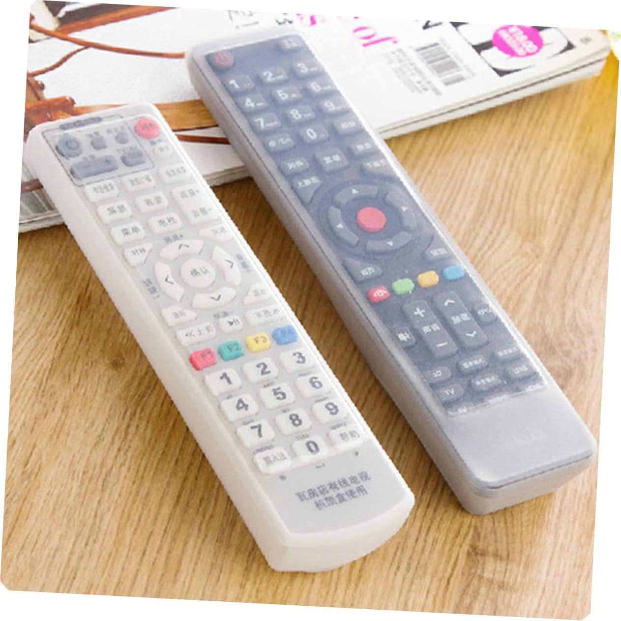 Amazon.com: HOMSFOU Anti- Slip Remote Cover Silicone Protective Remote ...