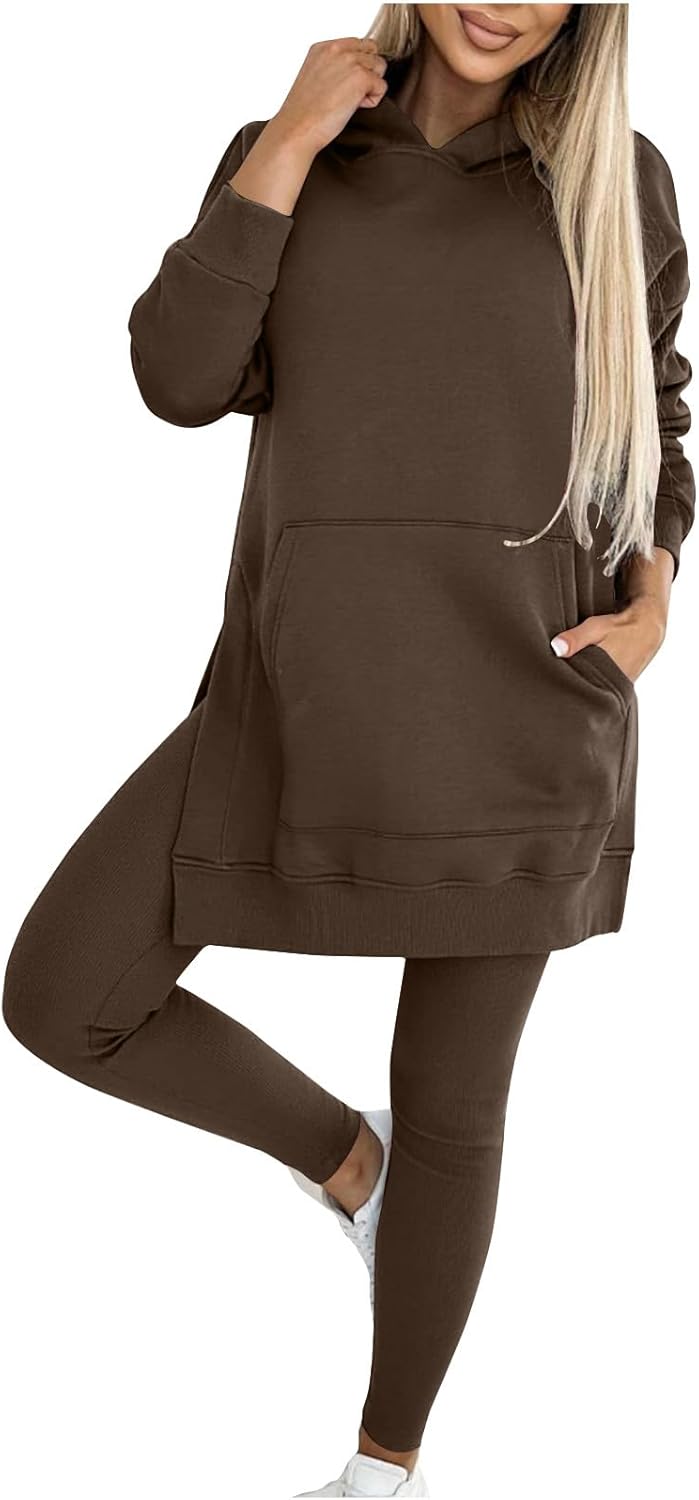 Amazon.com: Co Ord Sets Women Two Piece Outfit Sports Leggings ...