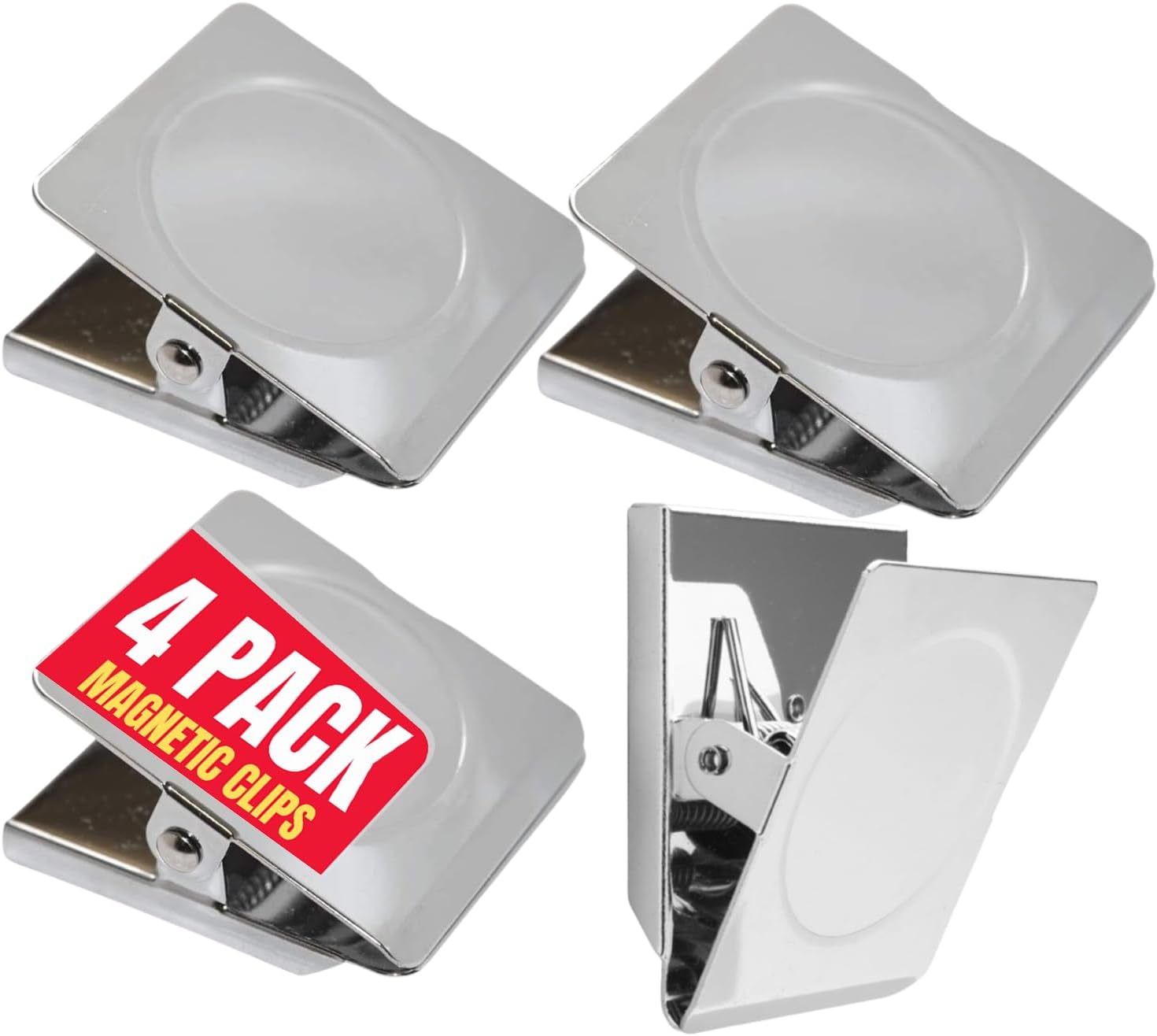 Amazon.com : 1InTheOffice Bulldog Clips 1.5 Inch - Heavy Duty ...