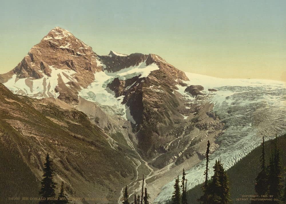 1902 Sir Donald Monte Abbott Montaña Montaña Selkirk Columbia Británica ...