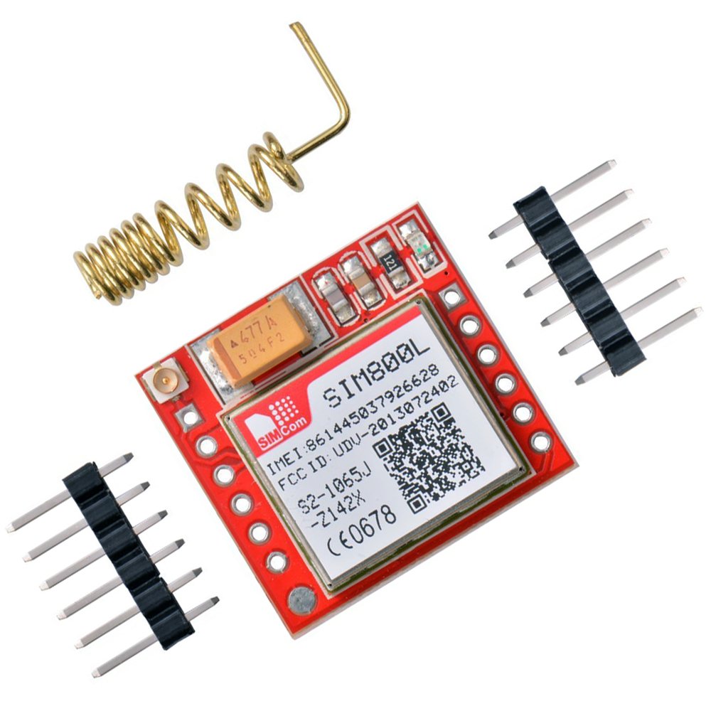 ThinkletsTM Smallest SIM800L GSM GPRS Module Quad-band 850/900/1800 ...
