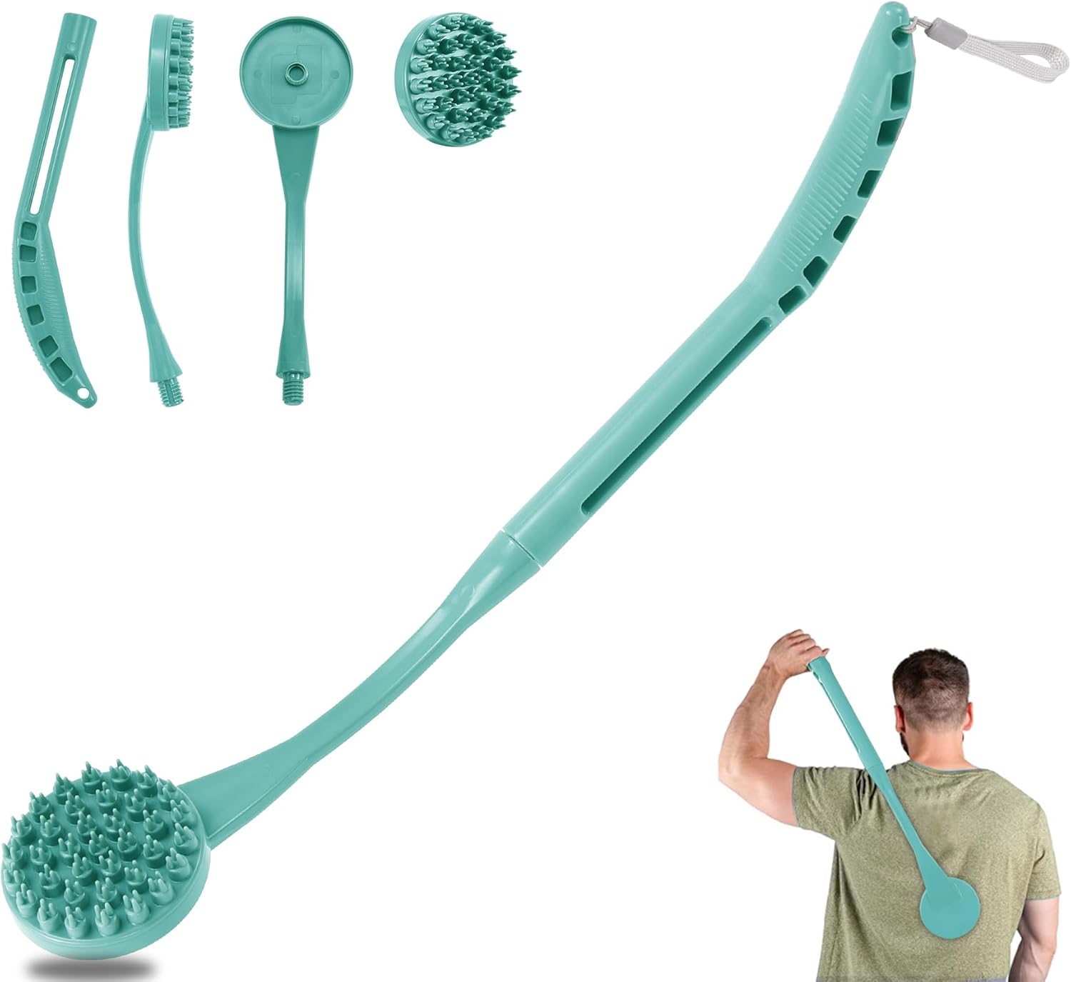 Amazon.com: BTideas Back Scratcher for Men, 20.5” Detachable Back ...
