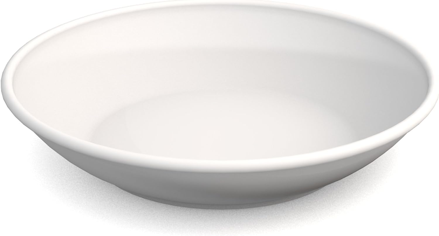 Ornamin Plate Deep Ø 18 cm White Melamine (Model 419) / soup plate ...