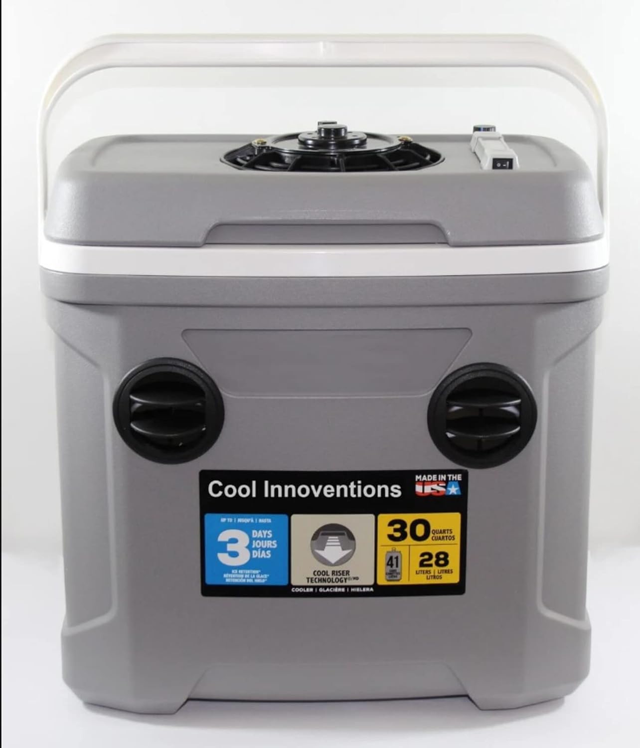 Amazon.com: 12V Portable Air Conditioner Cooler - 30 Quart - 560 CFM ...