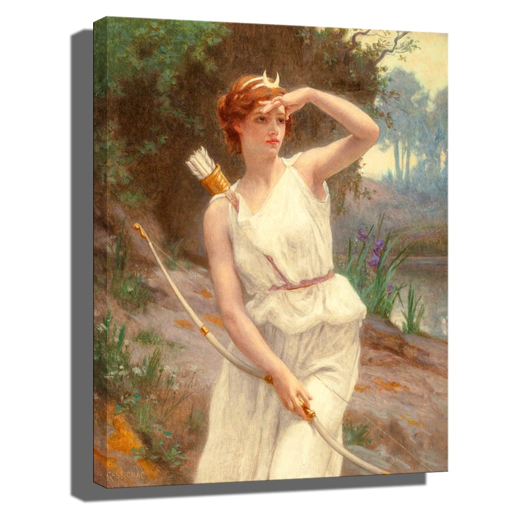 Roman Goddess Painting