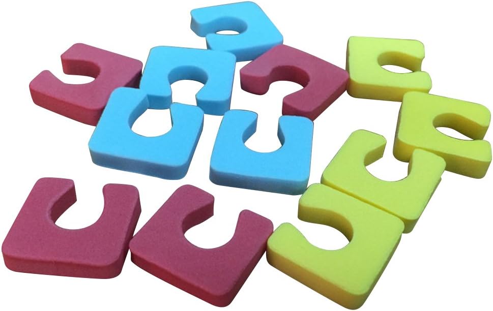 Amazon.com: HEALLILY 144pcs Sponge Toe Separators for Manicure Pedicure ...