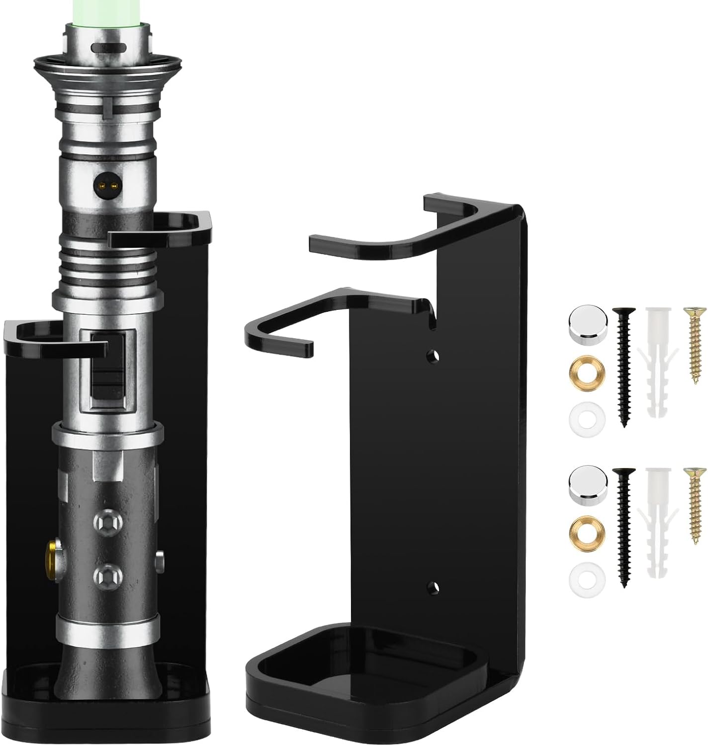 Cosmos 1 Pc Lightsaber Wall Mount Stand Vertical Light Saber Display ...
