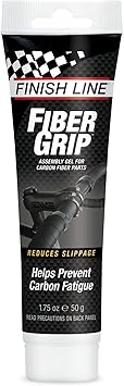 Finish Line Fiber Grip Carbon Bicycle Assembly Gel, 1.75-Ounce Tube ...