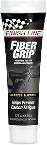 Finish Line Fiber Grip Carbon Bicycle Assembly Gel, 1.75-Ounce Tube ...