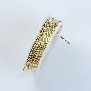 Amazon.com: Gold Color Wire 18 Gauge,Thickness 1MM WG-101-18G