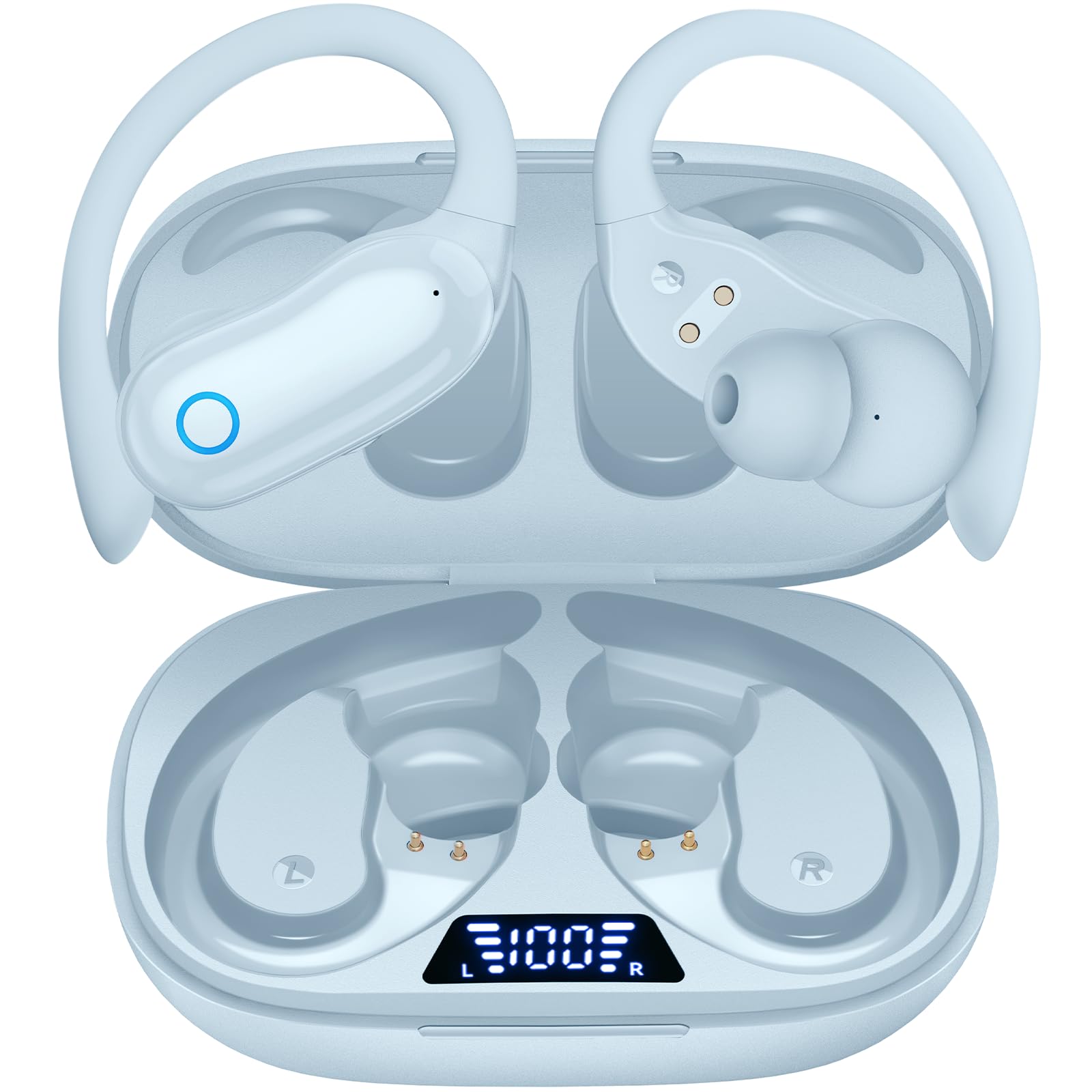 Amazon.com: GNMN Ear Buds Wireless Earbuds 96hrs Playback Bluetooth ...
