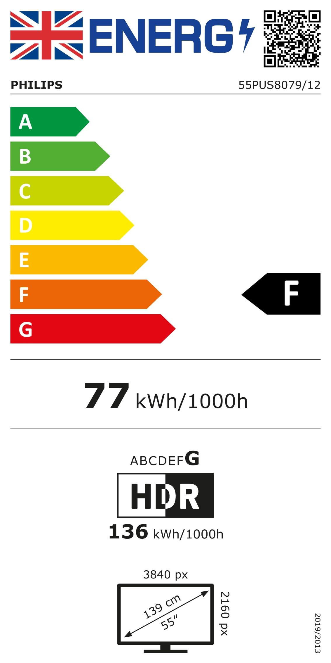 Philips PUS8079 55" 4K Ultra HD Smart Ambilight TV - 55PUS8079: Amazon ...