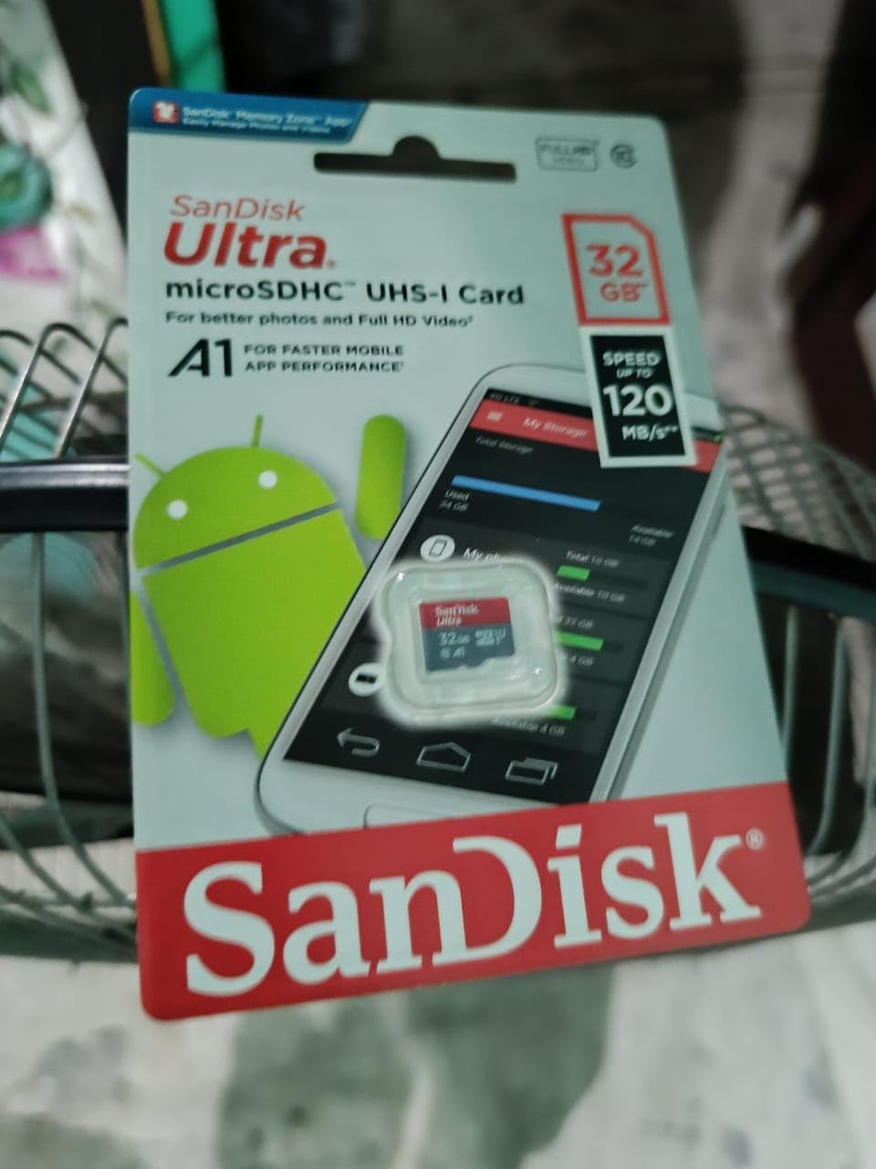 SanDisk Ultra microSD 32GB UHS-I Card - 120MB/s R: Buy Online at Low ...