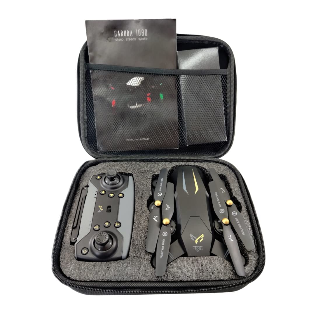 Lutos Garuda 1080 Black| WiFi HD 1080P + 720 P FPV Dual Camera | Box ...