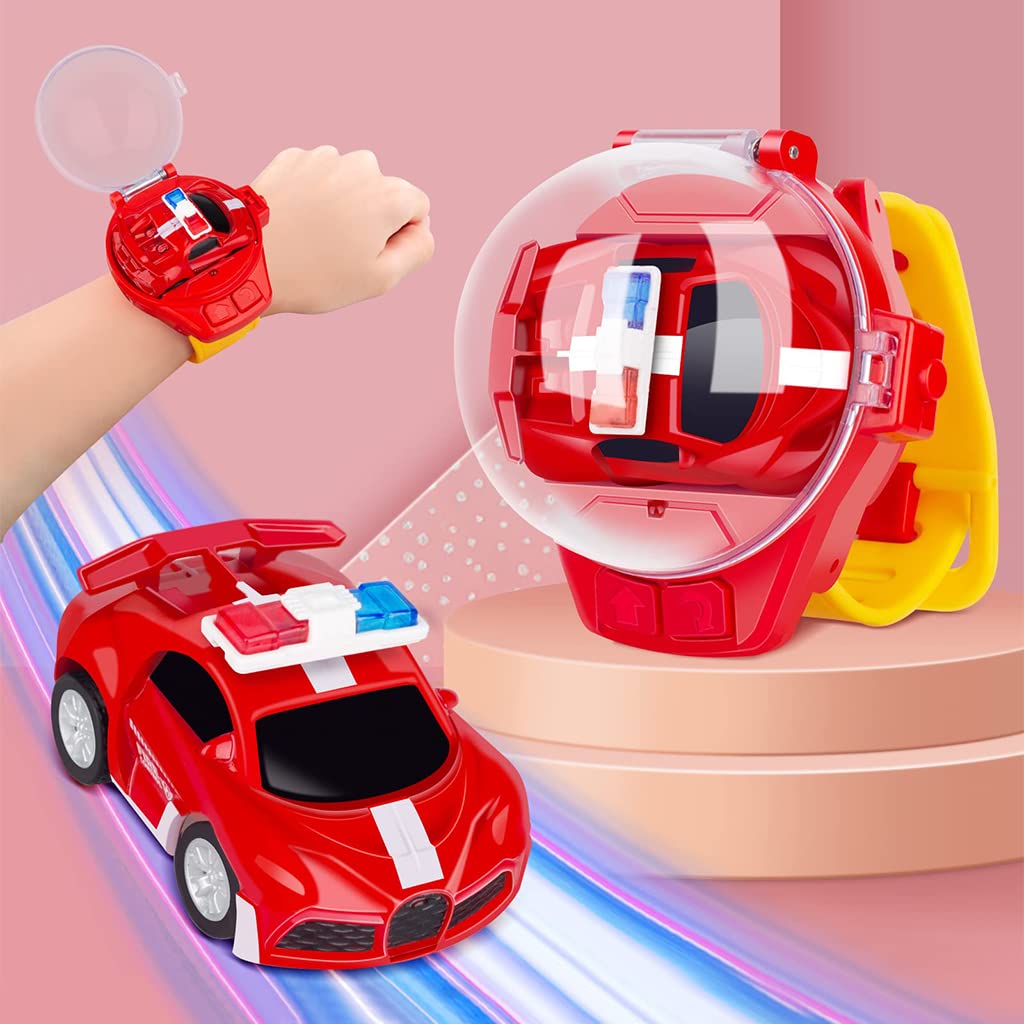 PATPAT® Mini Remote Control Watch Car 2.4 GHz Cartoon Watch Car Toy ...