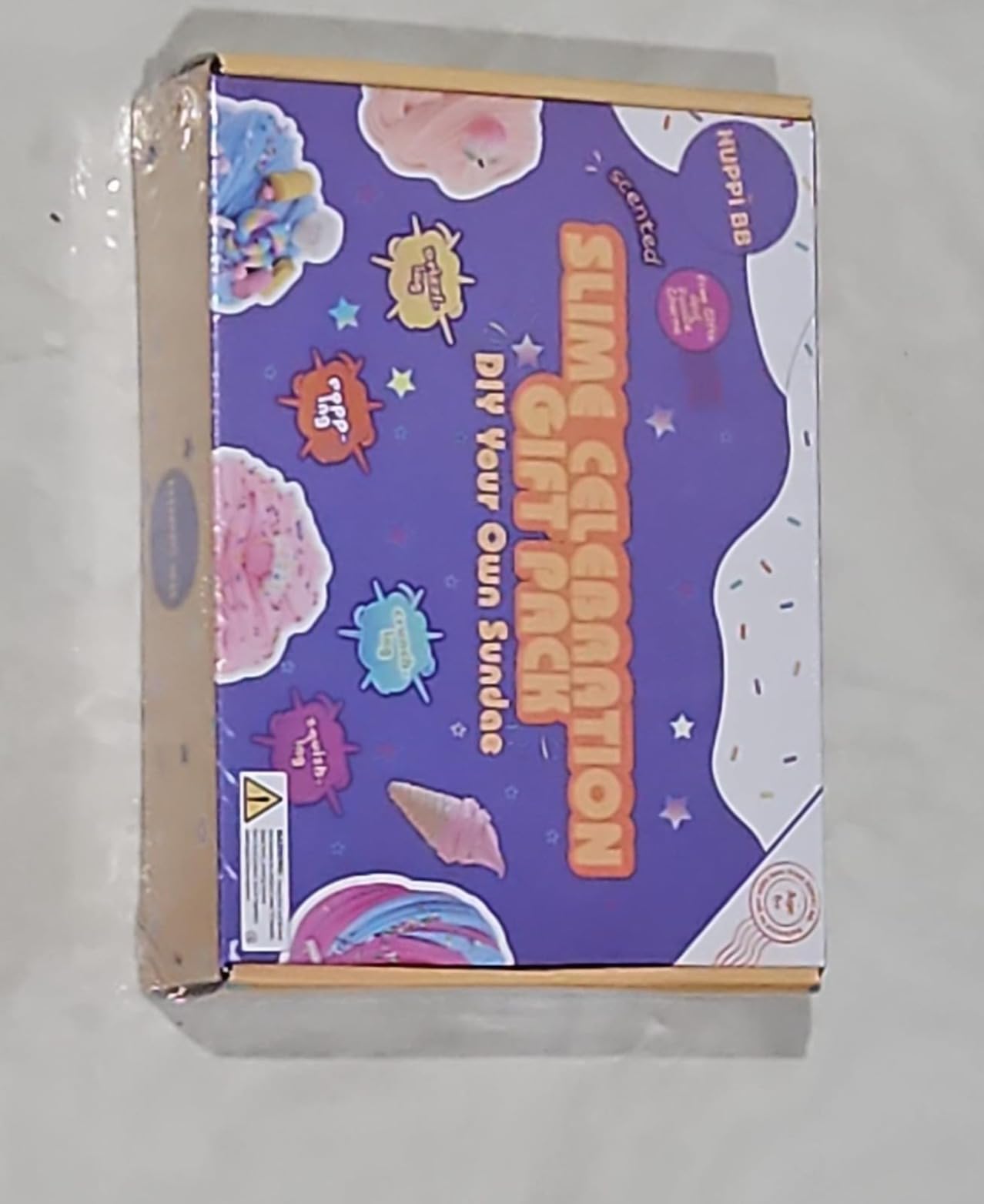 HUPPI BB® Gift Box 10 Pack Scented Mixed Slime Kit Butter, Cloud, Bingu ...