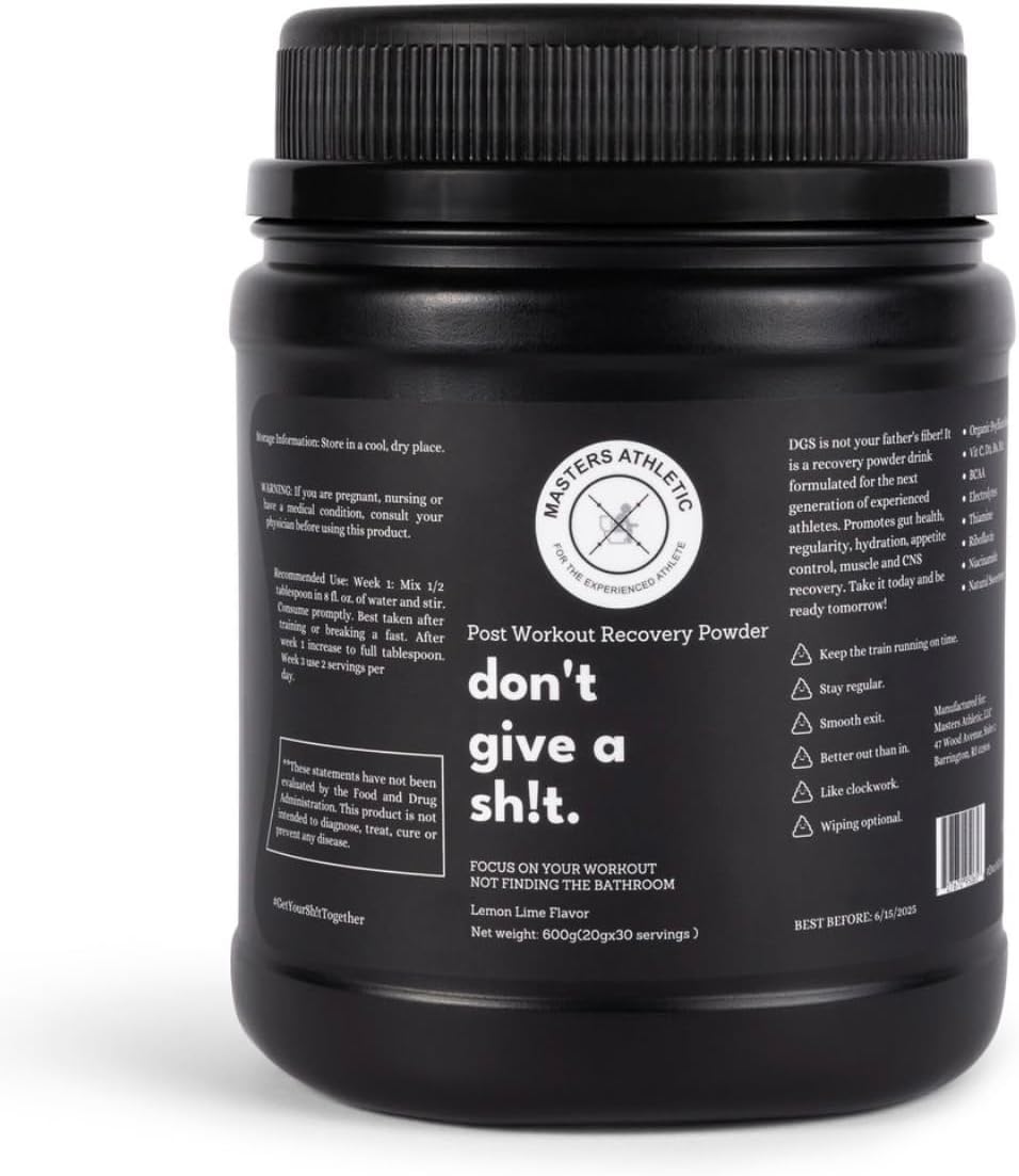 Amazon.com: Masters Athletic Don't give a sh!t. Lemon Lime Fiber Post ...