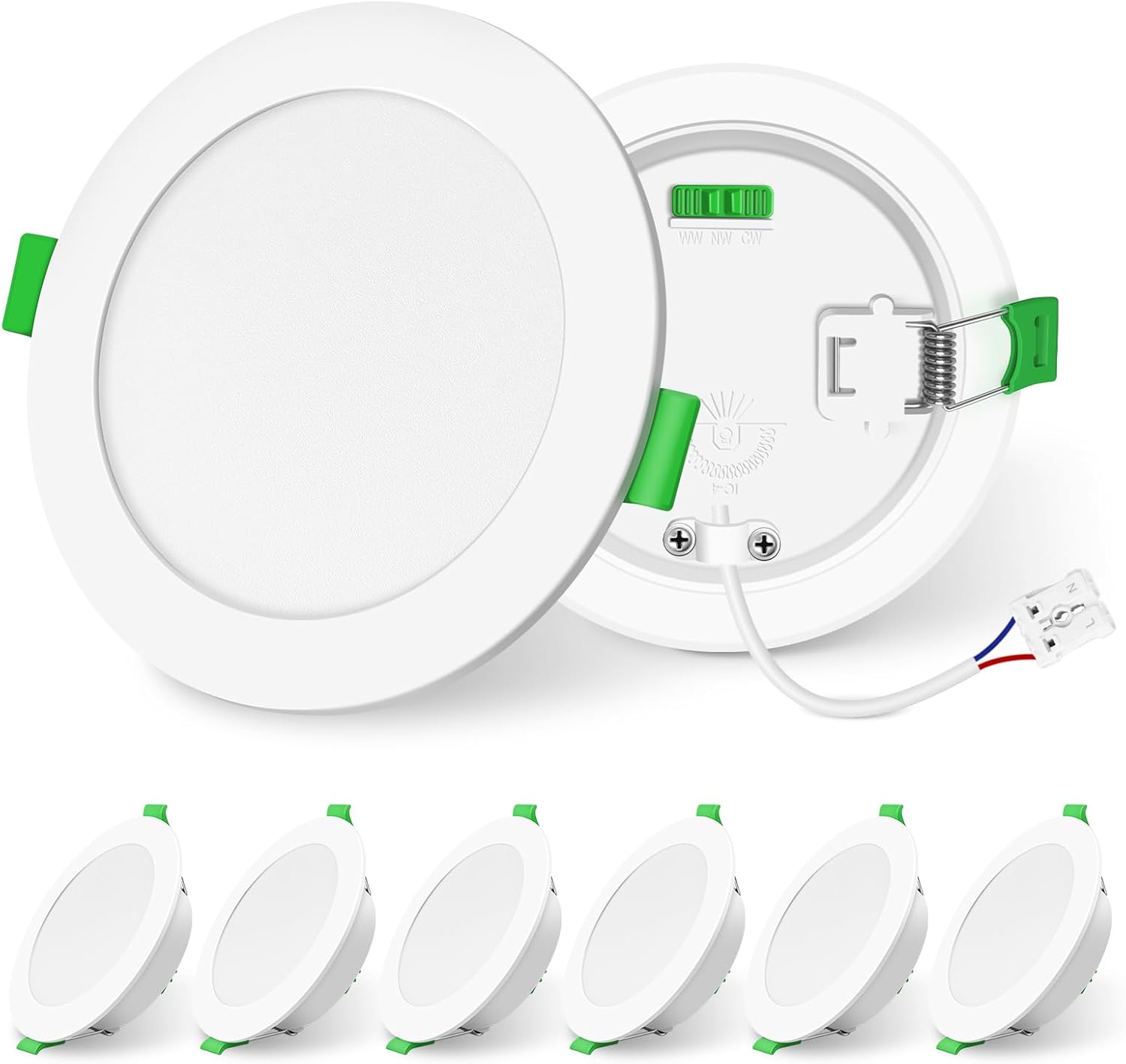 ALUSSO LIGHTING LED Downlights Dimmable Recessed Ceiling Lights 10W ...