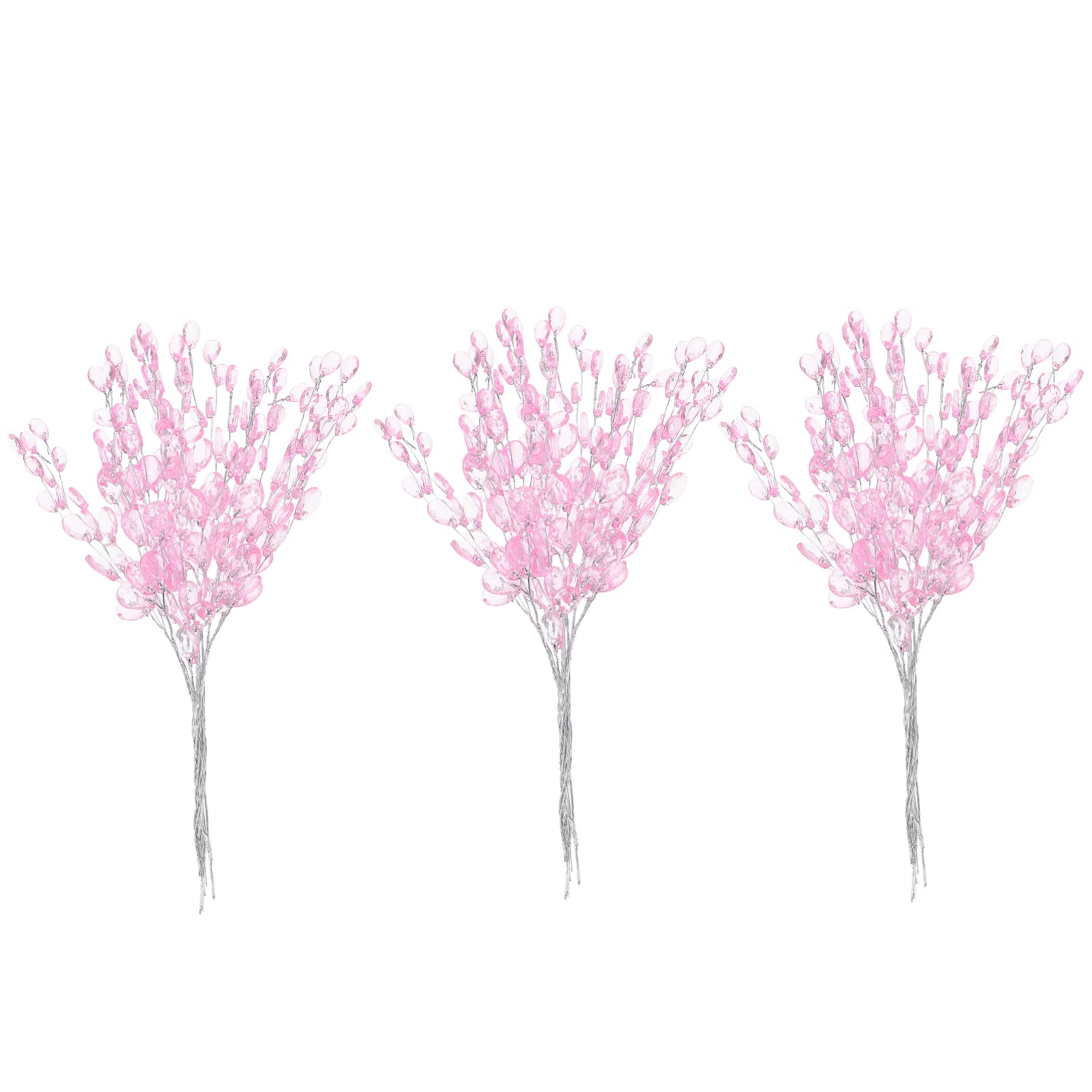 Amazon.com: Milisten Plastic Artificial Flower 50pcs Artificial Flower ...