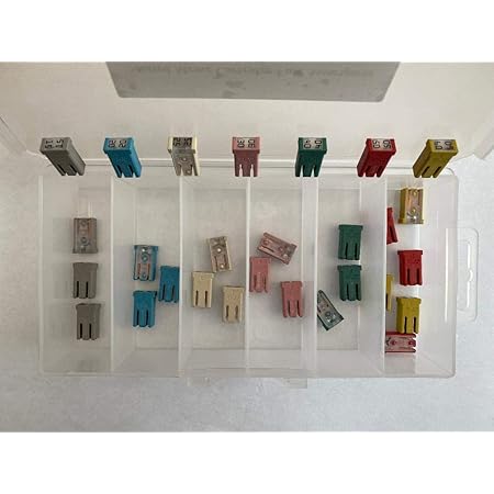 Amazon.com: 5 Littelfuse 0695030.PXPS Slotted MCASE+ Cartridge Fuse ...