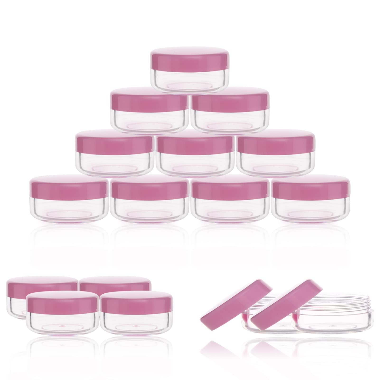Makeup Sample Containers Cosmetic Jars 3 Gram / 3 Ml Beauty Makeup
