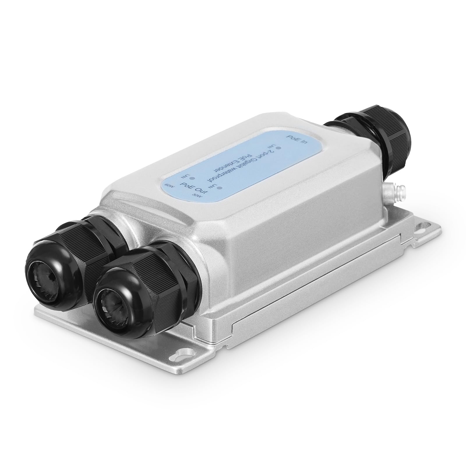 Amazon.com: Outdoor IP67 Waterproof Gigabit PoE Passthrough Switch, 1 ...