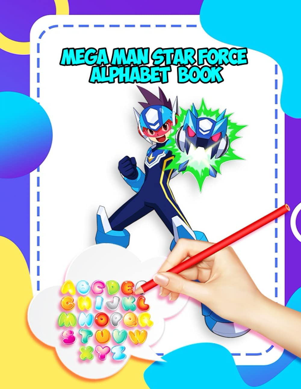 Mega Man Star Force Alphabet Book Mega Man Alphabet Book | Desertcart ...