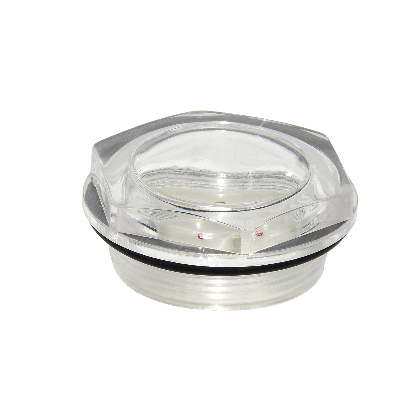 Snapklik.com : Plastic 60mm Dia Male Thread Air Compressor Oil Level ...