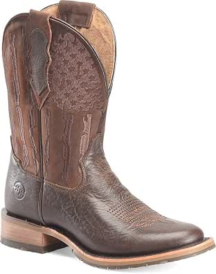 Amazon.com | Double-H Boots Men's DH7032 Beryl Dark Brown 13 EE ...