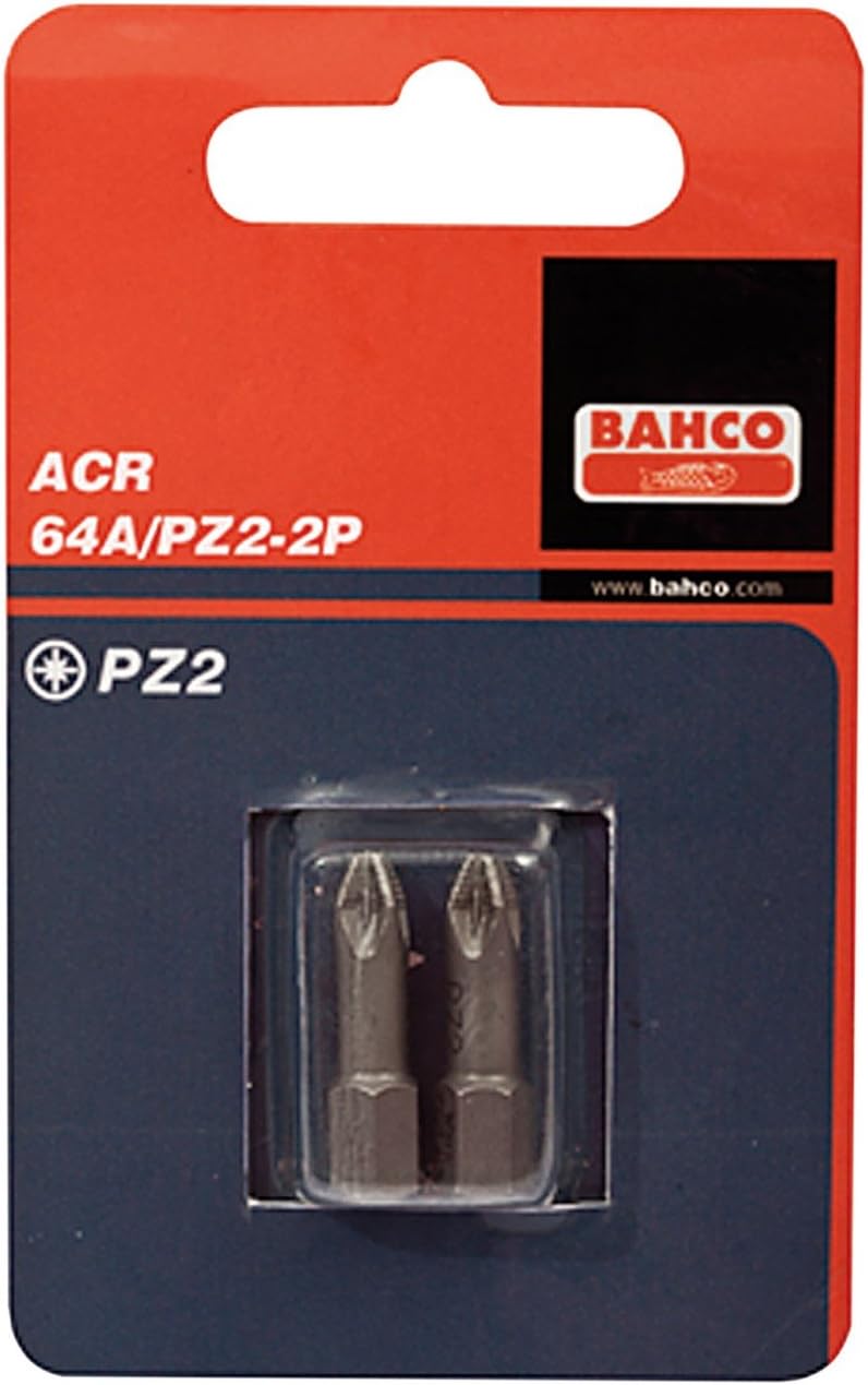 Bahco 64A/PZ3-2P IR64A/PZ3-2P Pz3 ACR Bit for Pozidriv Head Screws ...