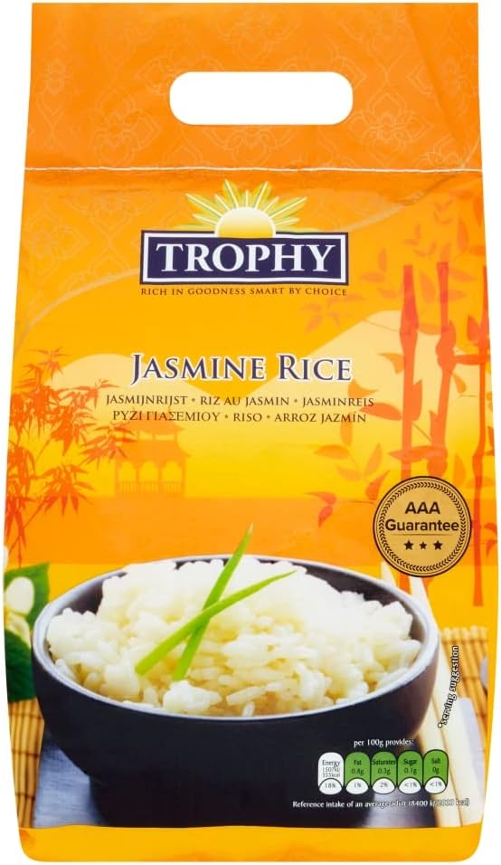 Trophy Basmati Rice 5000g : Amazon.co.uk: Grocery