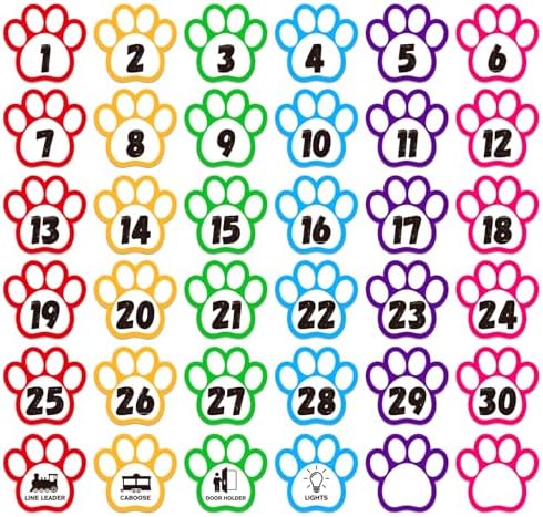 Amazon.com: D24TIME Line up Spots for Classroom Floor - 36Pcs 4.5 ...