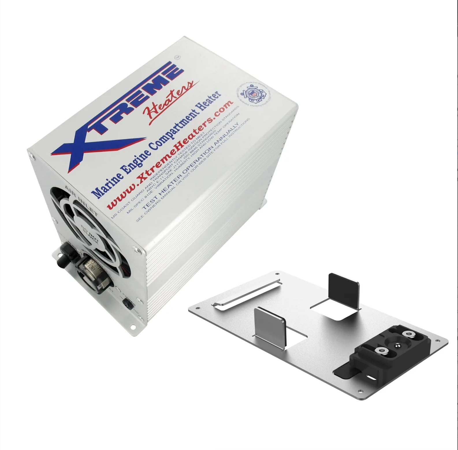 Xtreme Heaters Small Heater 400w with Quick Release Bracket for Easy Access - Amazon.com