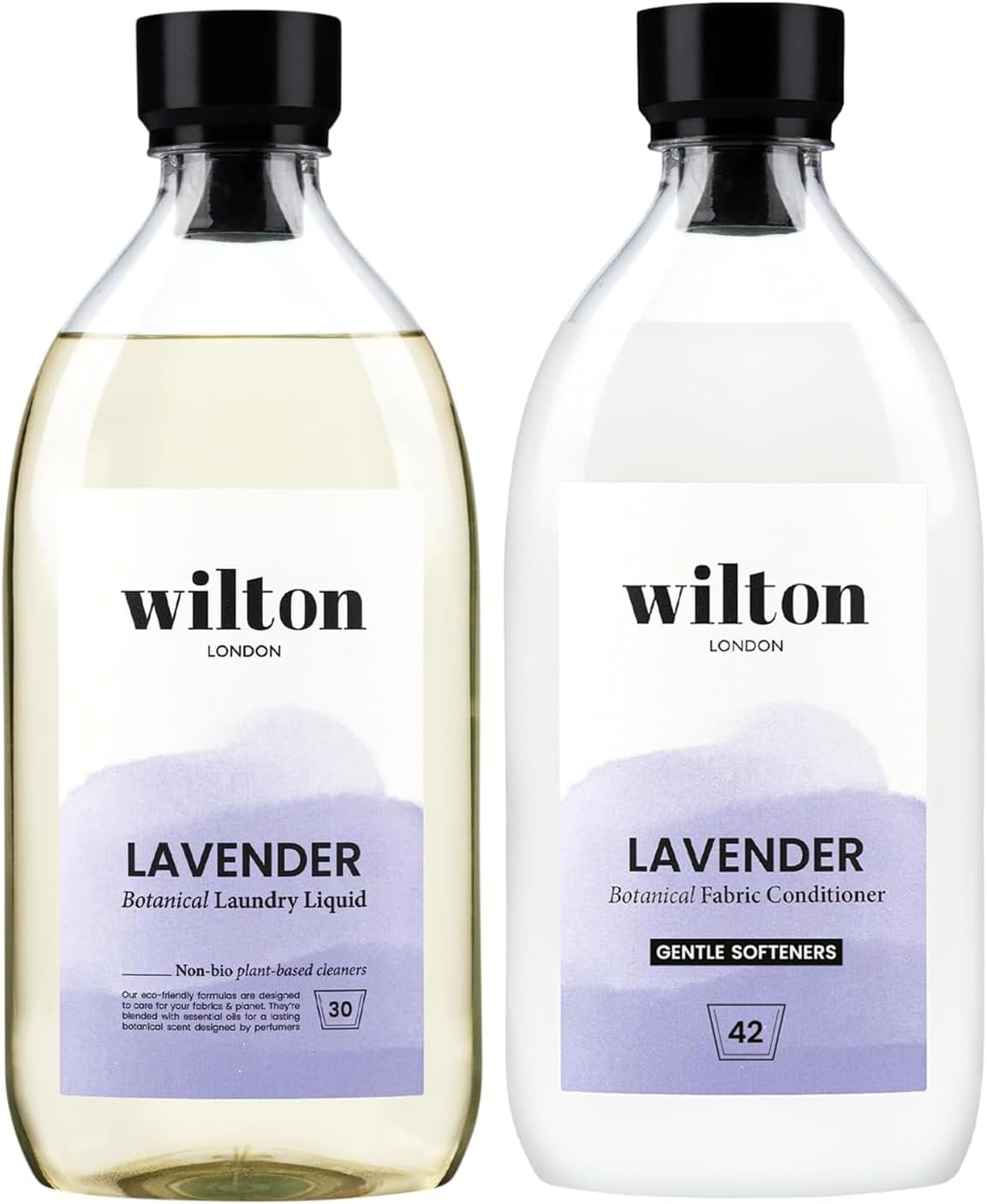 Wilton London Eco Friendly Lavender Laundry Bundle - 1 x 1 Litre Non ...