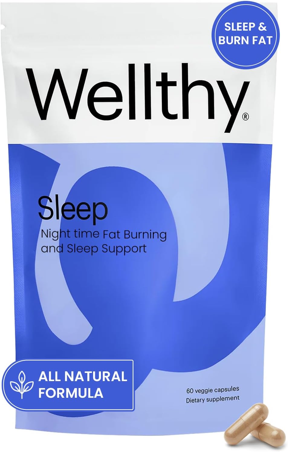 Amazon.com: Wellthy Sleep All Natural Fat Burner for Night Time Weight ...