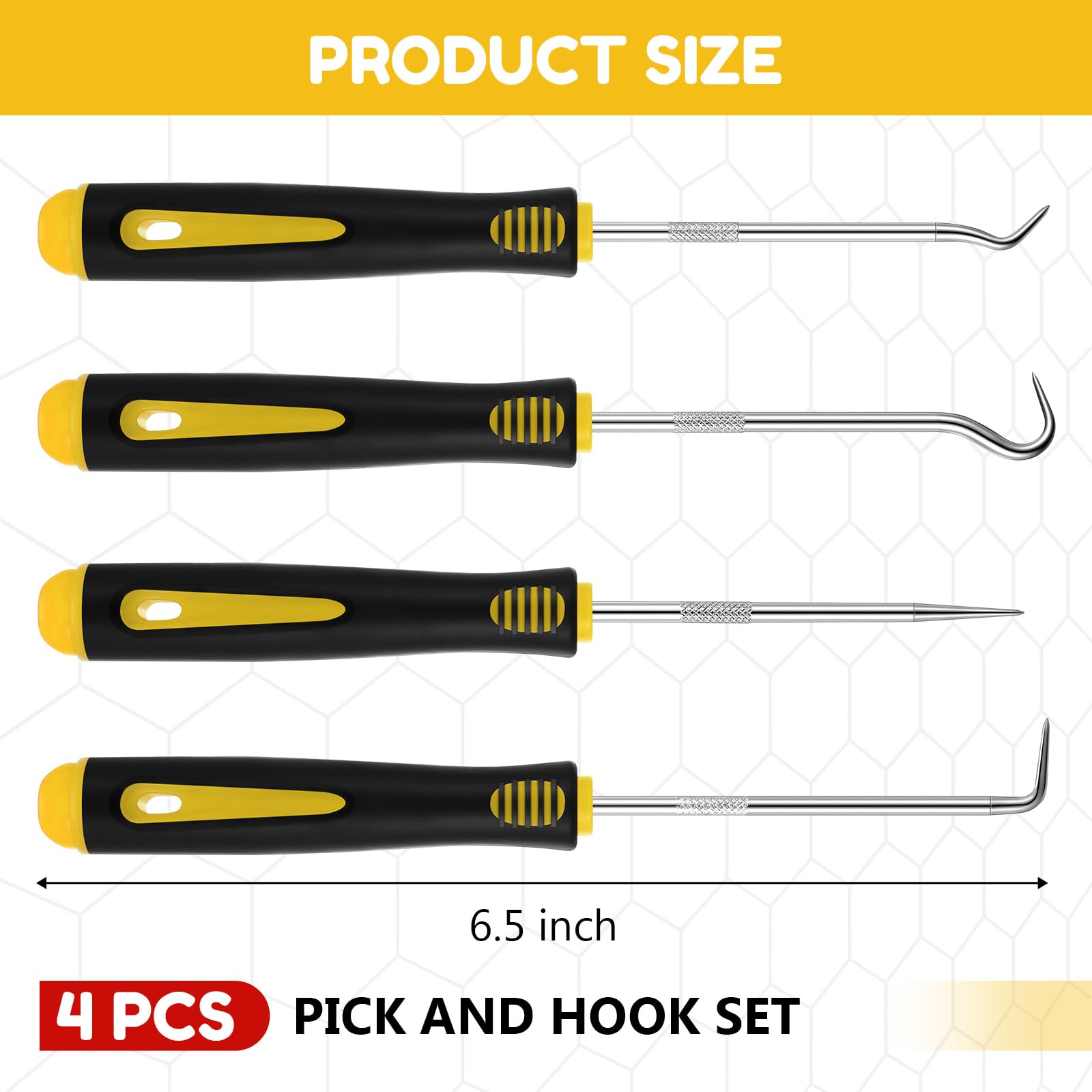 Pick Set For Mechanic Autojack Long Reach Precision Hook & Pick Tool ...