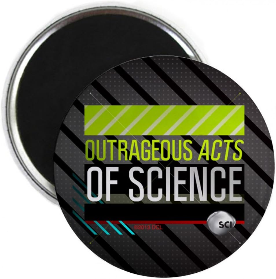 Amazon.com: Outrageous Acts of Science Logo Magnet : Home & Kitchen
